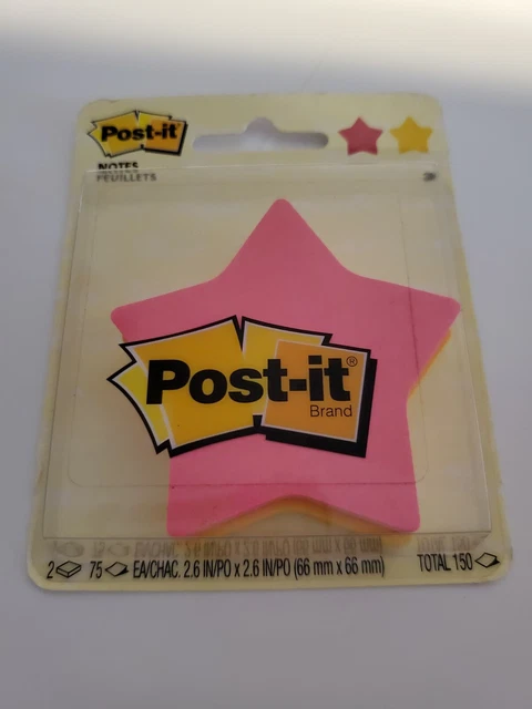 POST-IT STAR SHAPED Notes - Stars $3.99 - PicClick