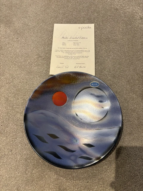POOLE POTTERY PLATES Limited Edition £250.00 - PicClick UK