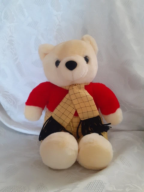 RUPERT TEDDY BEAR - sitting postition 11" £14.00 - PicClick UK