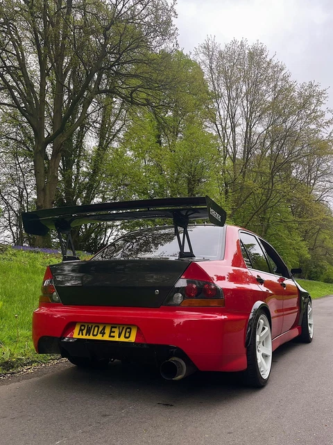 VOLTEX REAR WING Mitsubishi EVO genuine Carbon Spoiler £750.00 ...