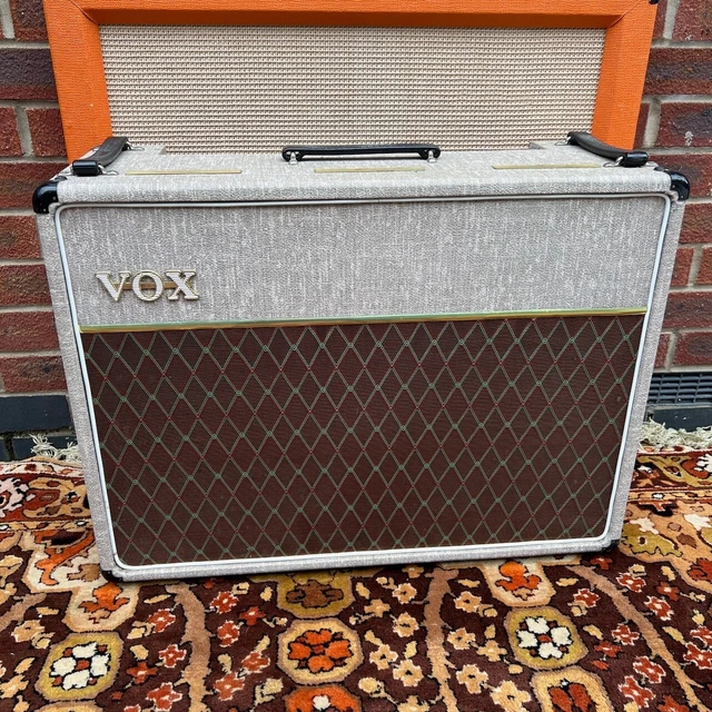 VOX AC30 FAWN Reissue 2x12 Combo Valve Amplifier EMPTY Unloaded Box EUR ...