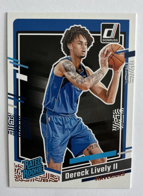 2023 PANINI DONRUSS Basketball Rookie Derek Lively II RC #233 Dallas ...