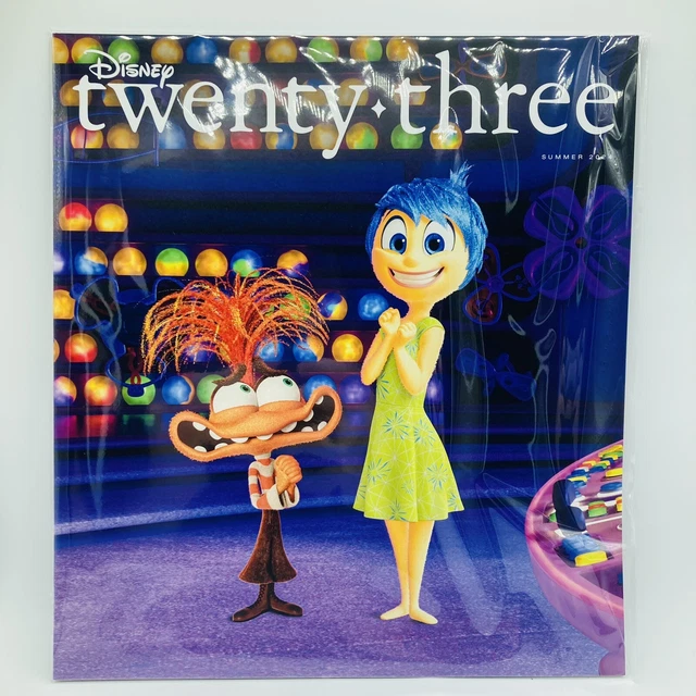 DISNEY TWENTY THREE D23 Summer 2024 Magazine Pixar Inside Out 2 Factory ...