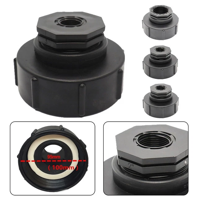 ADAPTATEUR IBC POUR réservoir d'eau avec prise S100x8 fil grossier ...