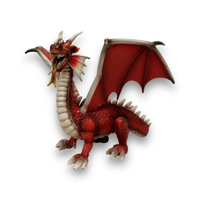 SCHLEICH 73527 ELDRADOR Red Dragon Warrior Action Figure £13.60 ...