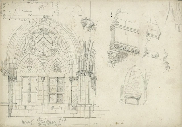 THOMAS HENRY WATSON (1839-1913) Pencil Drawing - Sens France ...