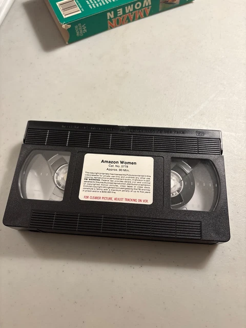 AMAZON WOMEN VHS 1991 Bo Svenson Anita Ekberg Rare Cult, Mntex ...