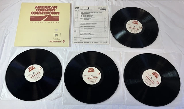 RADIO SHOW LPS ~ AMERICAN COUNTRY COUNTDOWN Bob Kingsley ~ February 10 ...