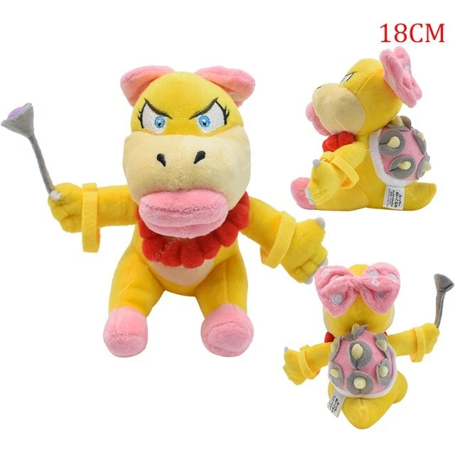 WENDY KOOPA SIT Super Mario Cartoon Plush Toys Stuffed Animal Doll Baby Gift EUR 25,28 - PicClick FR