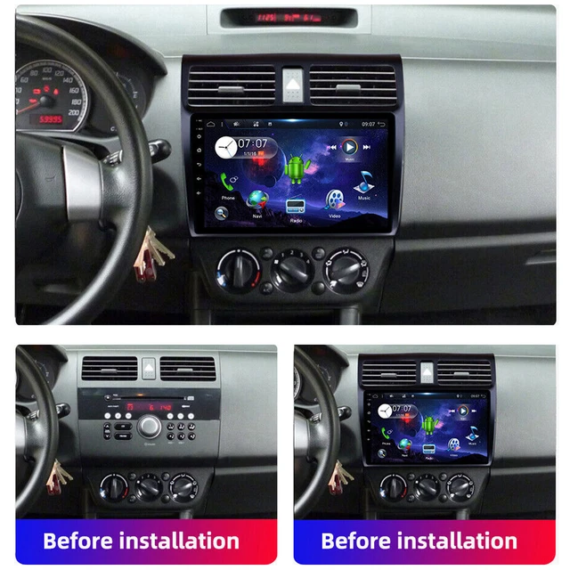 CARPLAY ANDROID 13 Car Stereo Radio Head Unit GPS DAB For Suzuki Swift 2005-2010 $213.88 ...