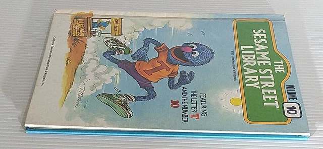 THE SESAME STREET Library Volume 10 Good Condition Hardcover 1978 Free ...