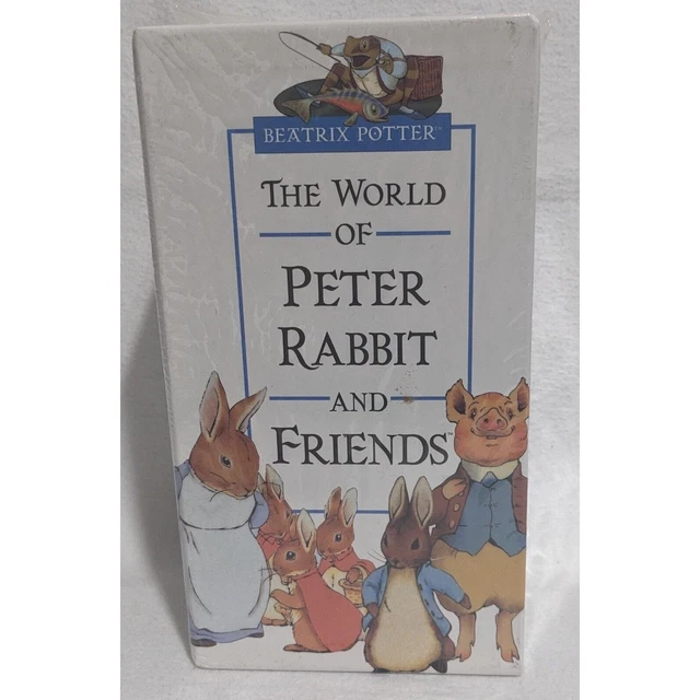 VINTAGE BEATRIX POTTER "THE WORLD OF PETER RABBIT AND FRIENDS" VHS Box ...