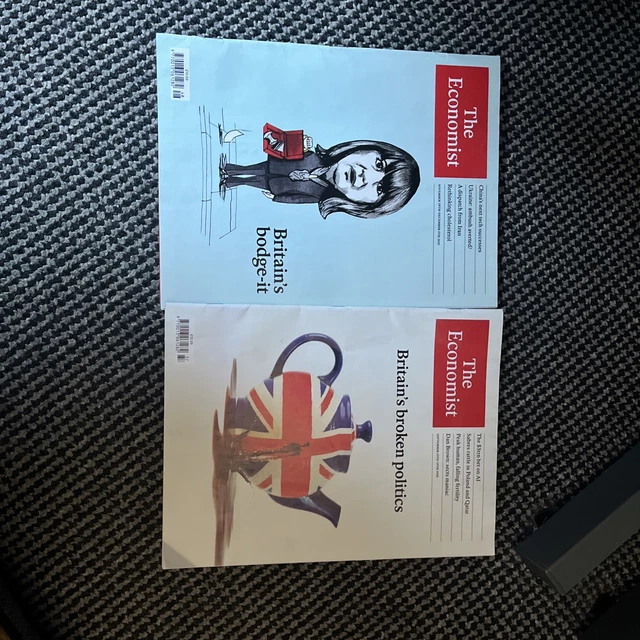 2 ECONOMIST MAGAZINES - 13-19/09and 29/11 - 5/12 £3.01 - PicClick UK