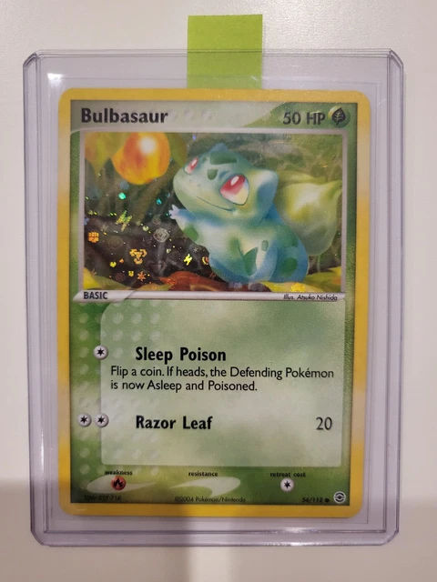 POKEMON EX FIRERED & LeafGreen - Bulbasaur 54/112 Holo MP EUR 43,68 ...