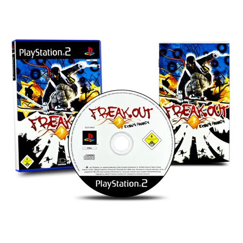 PLAYSTATION 2 PS2 Jeu Freak Dehors Extreme Racing Freeride Dans Ovp ...
