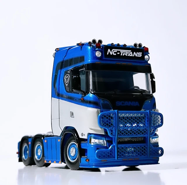 SCANIA S HIGHLINE CS20H 6x2 twin steer "NC-Trans" WSI truck models £121 ...