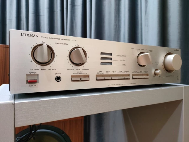 LUXMAN L220 AMPLIFICATORE Integrato / Ingresso Phono EUR 280,00 ...