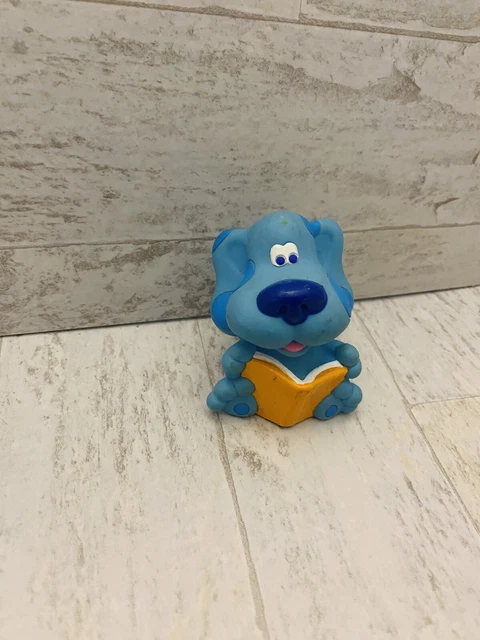 FIGURINE VINYLE BLUES Clues Reading a Book Blue’s Clues Vintage 2000 ...