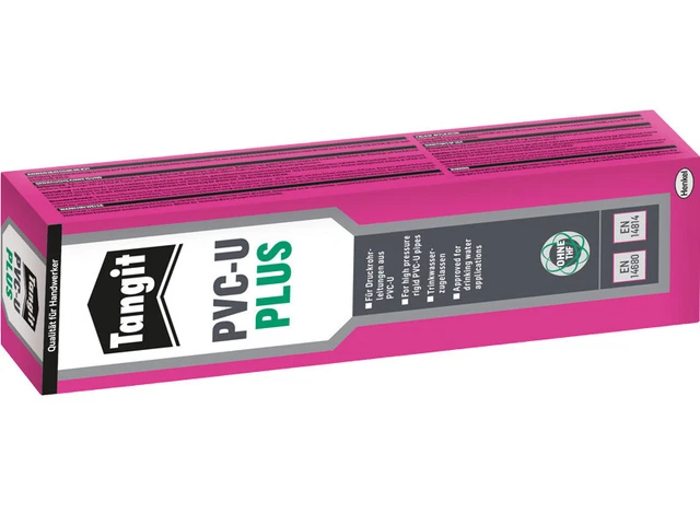TANGIT PVC-U PLUS Spezialkleber 125g Tube Kleber Dachrinnen Trinkwasser ...