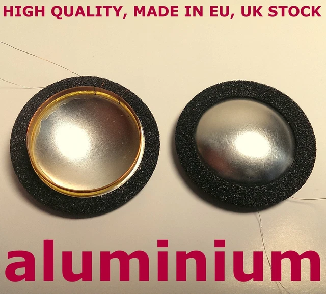 DOME REPLACEMENT DIAPHRAGM Tweeter Voice Coil Speaker 26mm fit B&W 602 801 foam £19.99 - PicClick UK