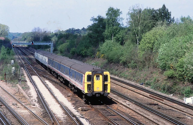 99096 COLOUR RAILWAY Slide 4 Cig 1879 At Petts Wood Junction 1999 £2.99 ...