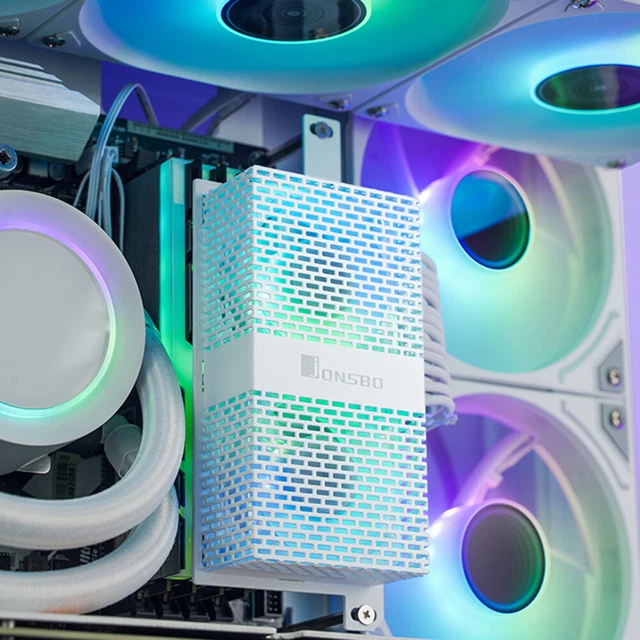 PC MEMORY COOLING Radiator RAM Radiator with Dual 50mm Fan for DDR4 ...