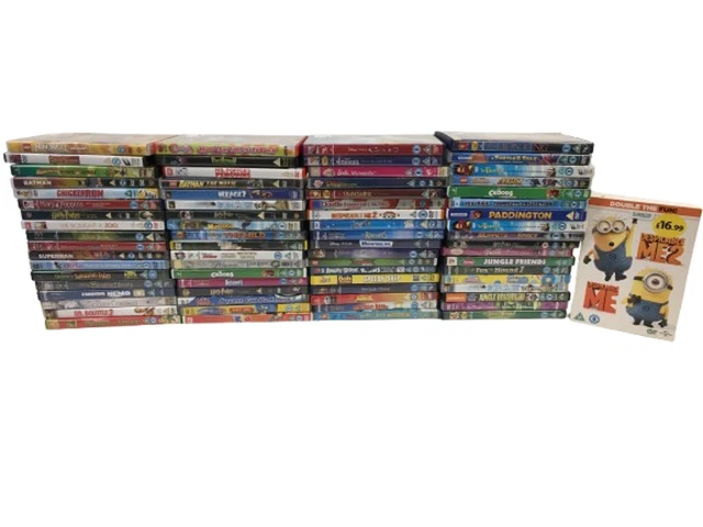 LARGE FAMILY DVD Collection Bundle - Kids & Family Movies £8.50 ...