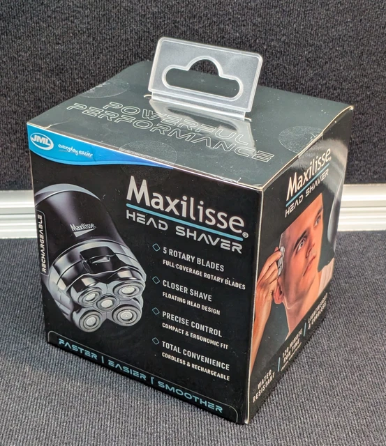JML HEAD SHAVER Maxilisse Men 5 Floating Blades Professional New £39.99 ...