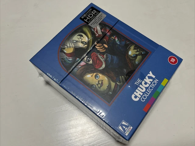 CHUCKY COLLECTION CHILD’S Play Boxset Play 4K UHD Blu-ray Arrows Store ...
