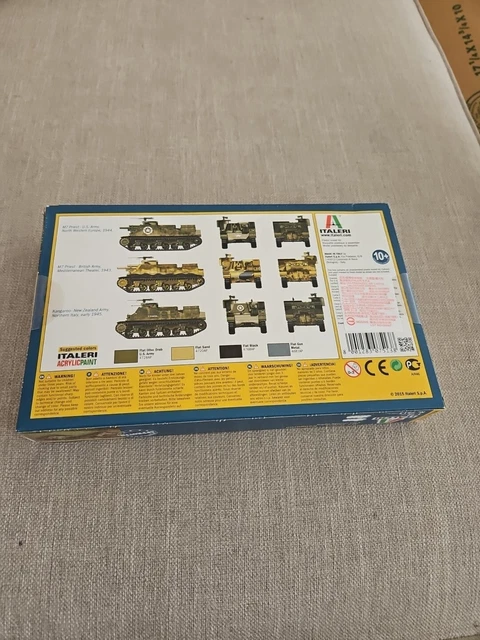 ITALERI 1/72 7513 WWII US M7 Priest/Kangaroo (2 Fast Assembly Models ...
