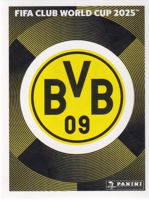 PANINI 2025 FIFA Club World Cup 25 Sticker Numéro 353 Borussia Dortmund ...