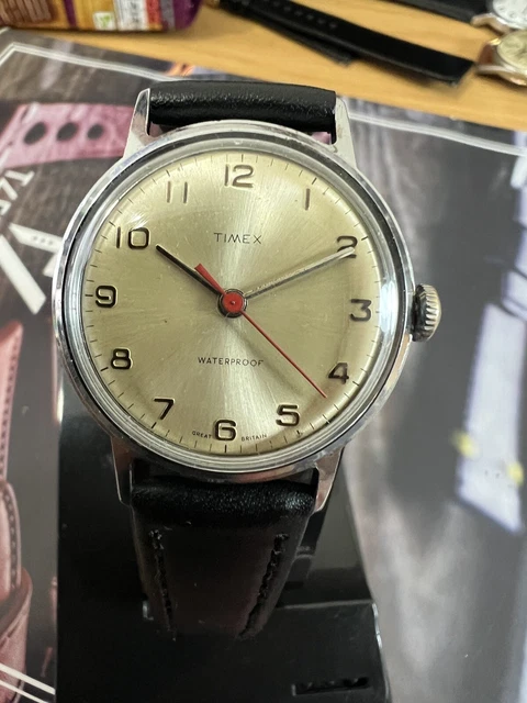 VINTAGE TIMEX SPRITE Mechanical Men Wristwatch Made In Great Britain £ ...