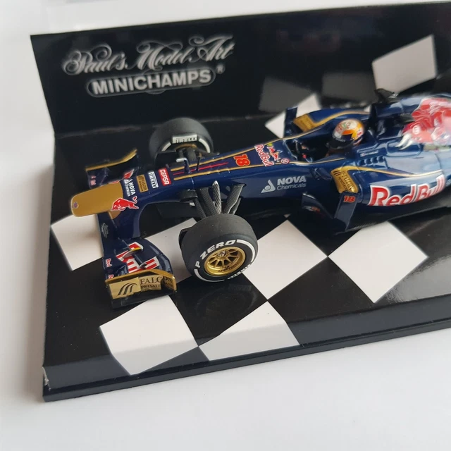 F1 MOTOR RACING Pauls Car Art Model Minichamps Red Bull Toro Rosso ...