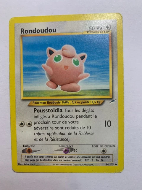 CARTE POKÉMON - Rondoudou 44/105 - Wizards Neo Destiny EUR 3,50 ...
