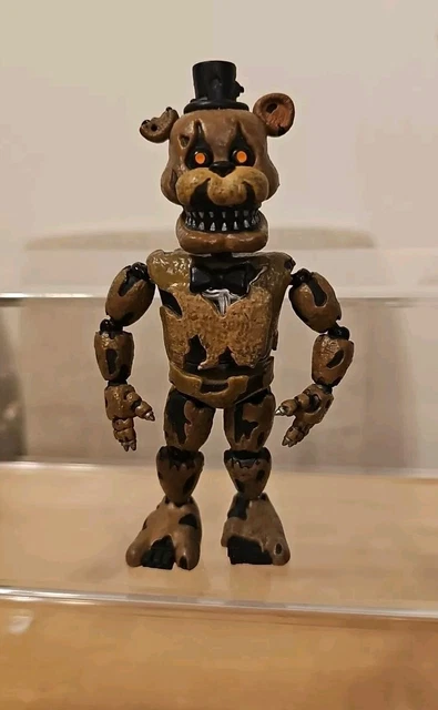 FNAF FIVE NIGHTS at Freddy's Nightmare Freddy Action Figure FUNKO VGC ...