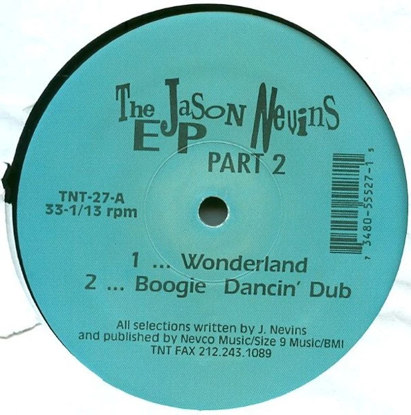 JASON NEVINS - The Jason Nevins EP (Part 2) (12", EP) £14.99 - PicClick UK