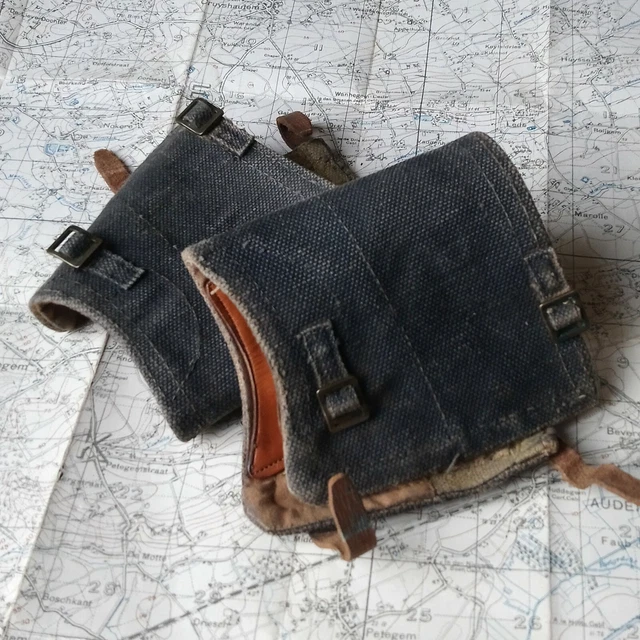 WW2 GAITERS, BLACK Webbing Equipment Wwii 1937 37 Pattern British Army ...
