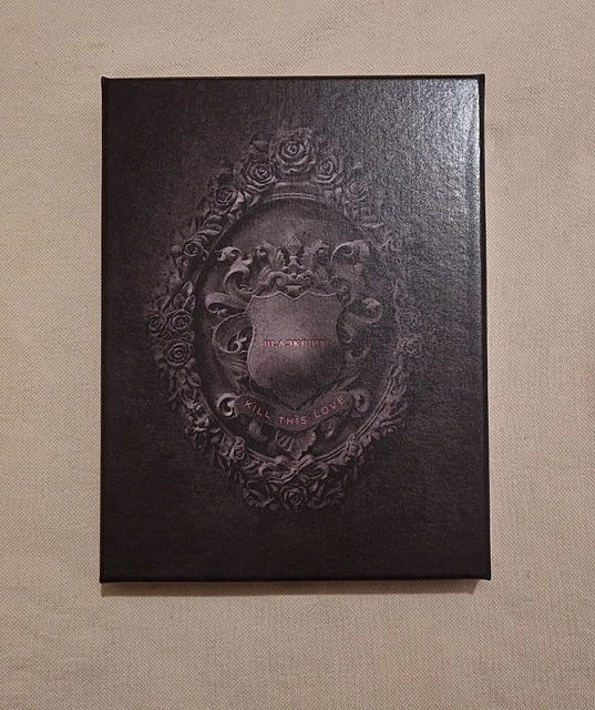 BLACKPINK KILL THIS Love Album Black Version Jennie Photocard & Jisoo ...
