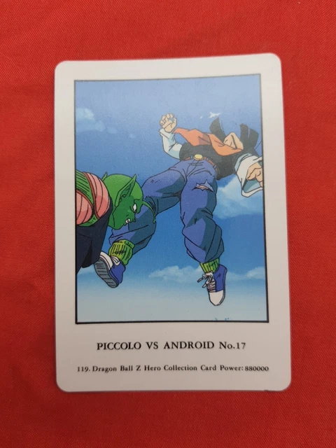 CARD CARTE DRAGON BALL Z DBZ hero collection card N 119 PICCOLO VS ...