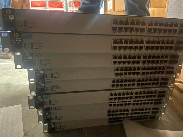 HP J9773A 2530-24G PoE+ 24 Port Managed Gigabit Ethernet Switch GRADE ...