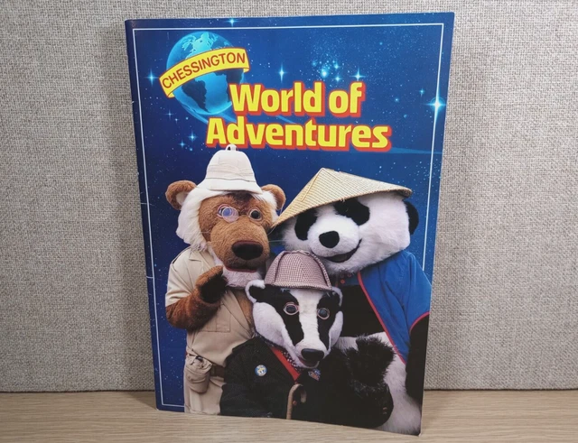 CHESSINGTON WORLD OF Adventures 1988 Welcome Guide Book Map Inside ...