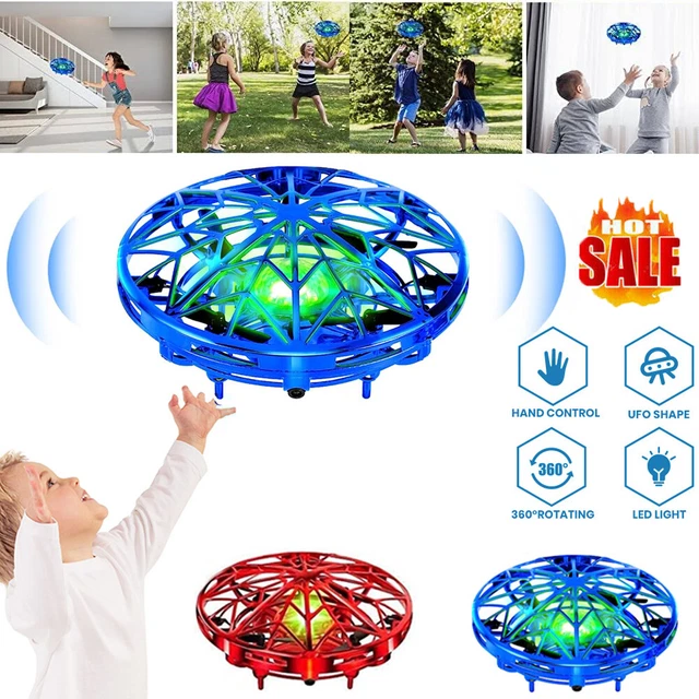 PRO FLYING BALL Space Orb Mini Drone UFO Boomerang Spinner Kids Adults ...
