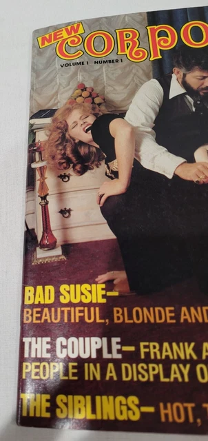 1970S?? CORPORAL MAGAZINE VOLUME 1 #1 SUPER RARE CHEESECAKE/BEEFCAKE ...