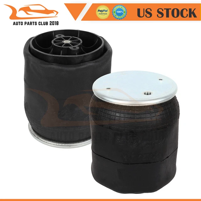 W01-358-8864 PAIR FOR PACCAR Peterbilt Kenworth Air Suspension Spring ...