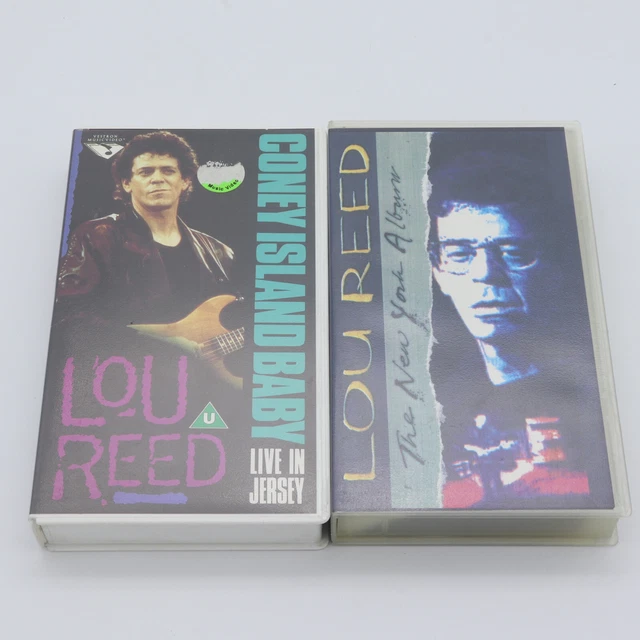 LOU REED - The New York Album + Coney Island Baby - VHS Video $15.05 ...
