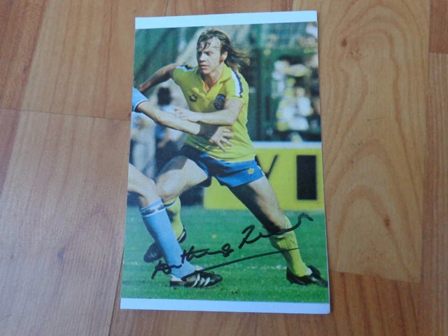 ORIGINALE AUTOGRAFATO ARTHUR Graham Leeds United 15.2X10.2cm Calcio ...