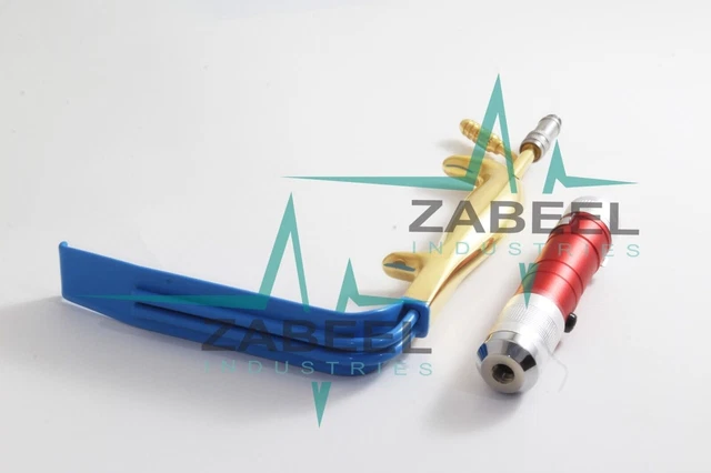 TEBBETS INTERCHANGEABLE LIGHT Guide Fiber Optic Retractor Blada Size ...