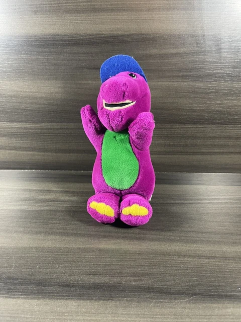 BARNEY PLUSH 1992 The Lyons Group - Vintage Stuffed Barney w/ Blue Hat $17.50 - PicClick CA
