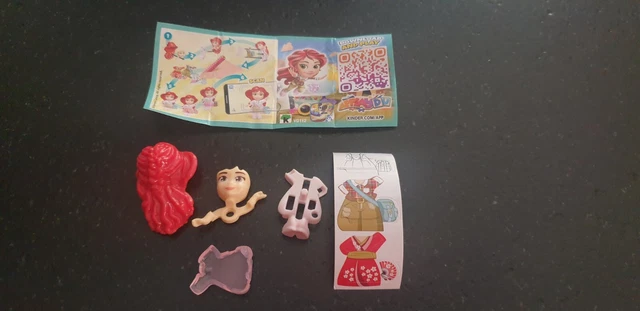 KINDER SURPRISE POUPEES MULTI ROBES 2022 / 2023 VD112 : Veronica + BPZ ...