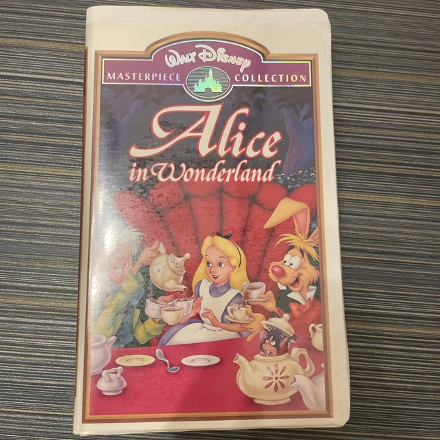 VINTAGE WALT DISNEY Alice in Wonderland VHS Movie Black Diamond The Classics £4.21 - PicClick UK